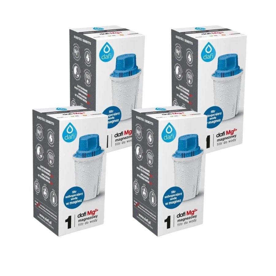 Dafi vodní filtry | Dafi Classic MG+ filtr 4 ks | PENEPEX.CZ