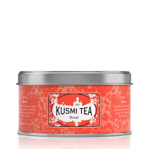 Boost, sypaný čaj v kovové dóze | Kusmi Tea | PENEPEX.CZ